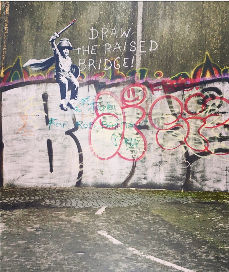 Banksy’s Raise the Drawbridge Art – Jonathan Fry Automotive Ltd